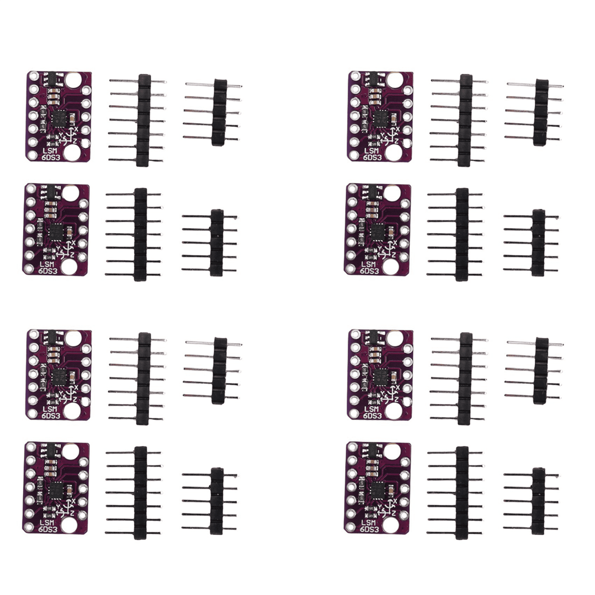 8Pcs/LOT BMI160 Latest Accelerometer Gyroscope Module 6 Dof Inertial ...