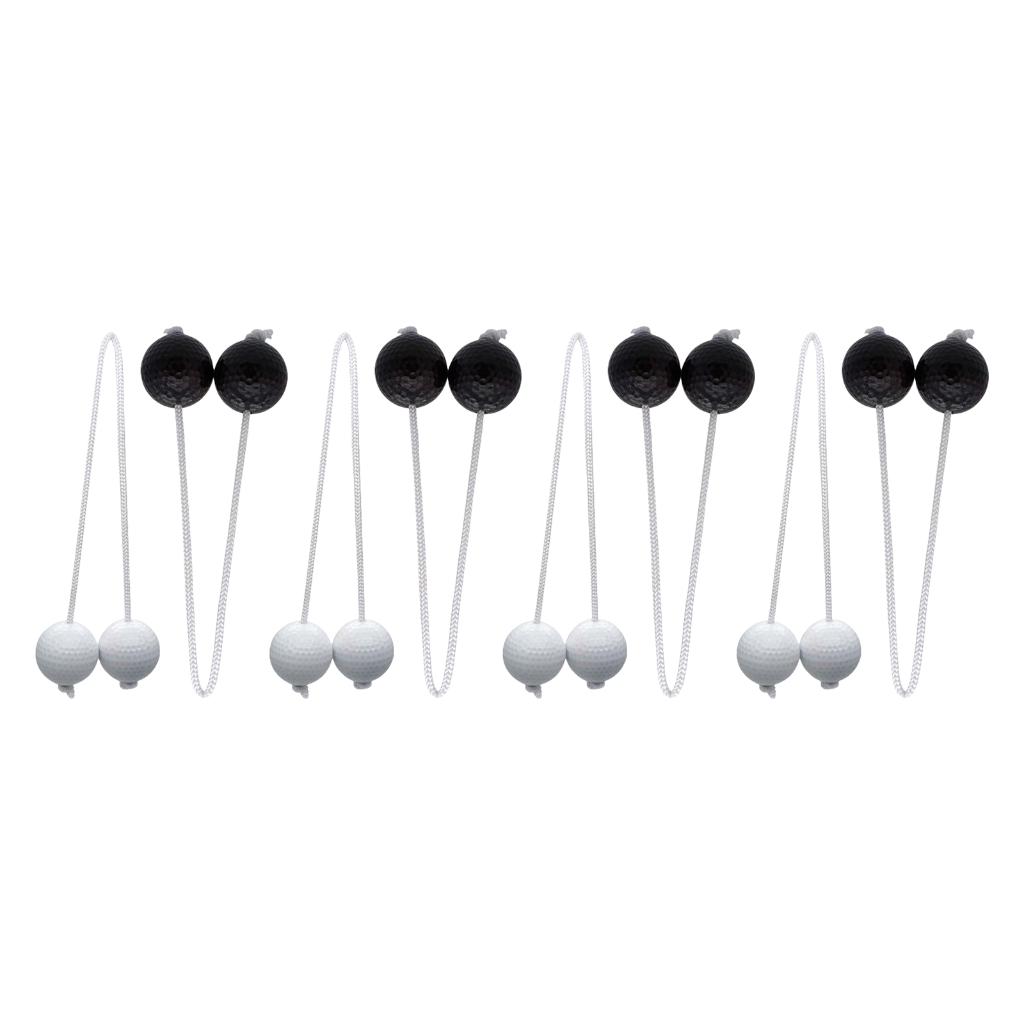 8Pcs Ladders Ball Ladders Toss Game Ball Outdoor Lawn Yard Golf ...