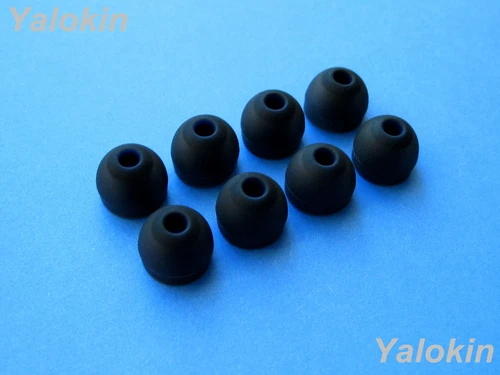 8Pcs Large Size (Bk) Replacement Adapters Ear-Tips For Jaybird X3 ...