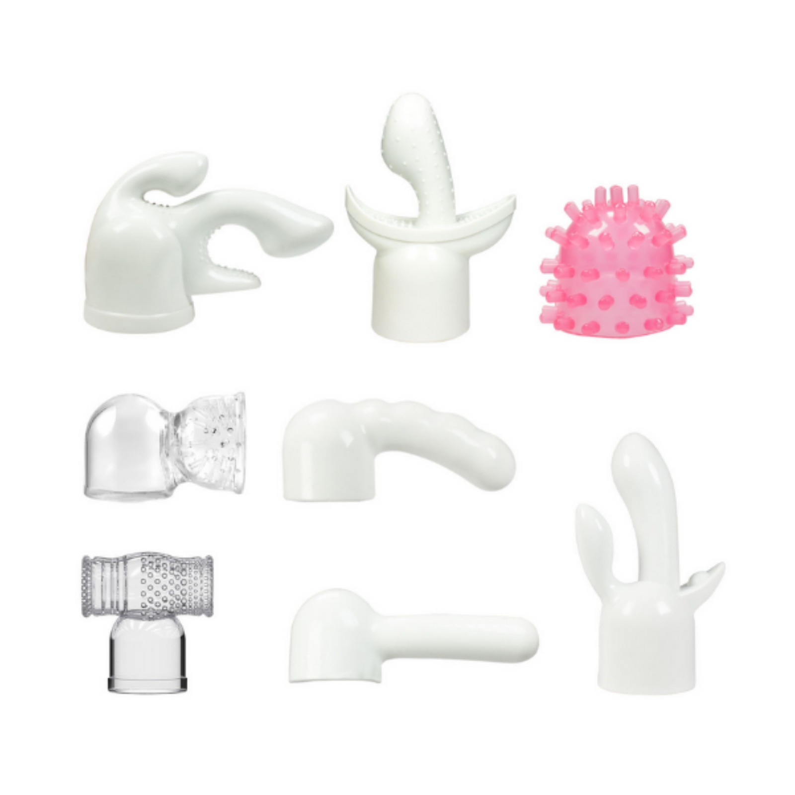 2x Large Handheld Hitachi Massage Magic Wand Attachments Accessories