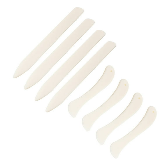 8Pcs Leather Creaser Plastic Bone Folder Fabric Creasing Tool for ...