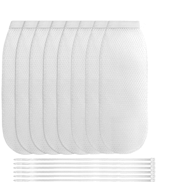 Mainstays 2-Pack 10.6" Stainless Steel Mesh Lint Traps Universal Washer ...