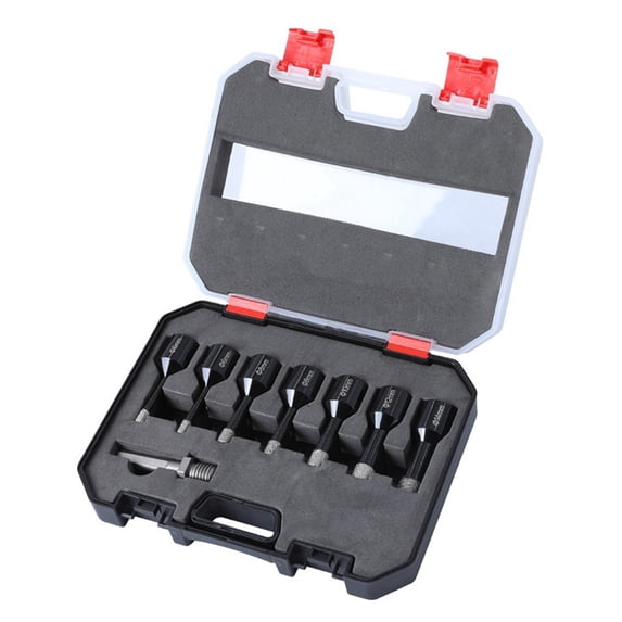 8Pcs M14 Diamond Tile Drill Bit Set 6/6/8/8/10/12/14mm M14 Diamond ...
