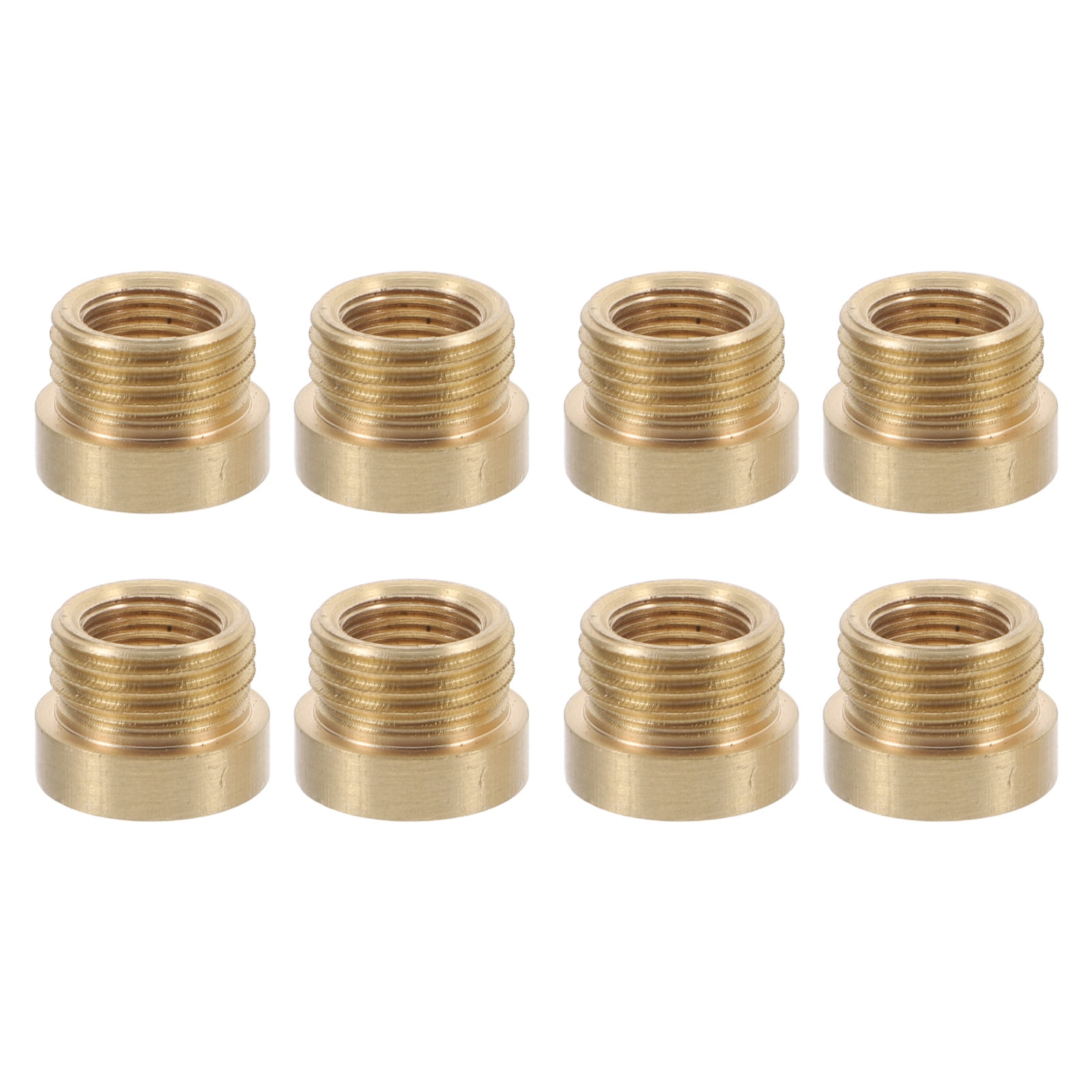 8Pcs to M10 Lamp Socket Replacement Kit Copper Thread Adapter for ...