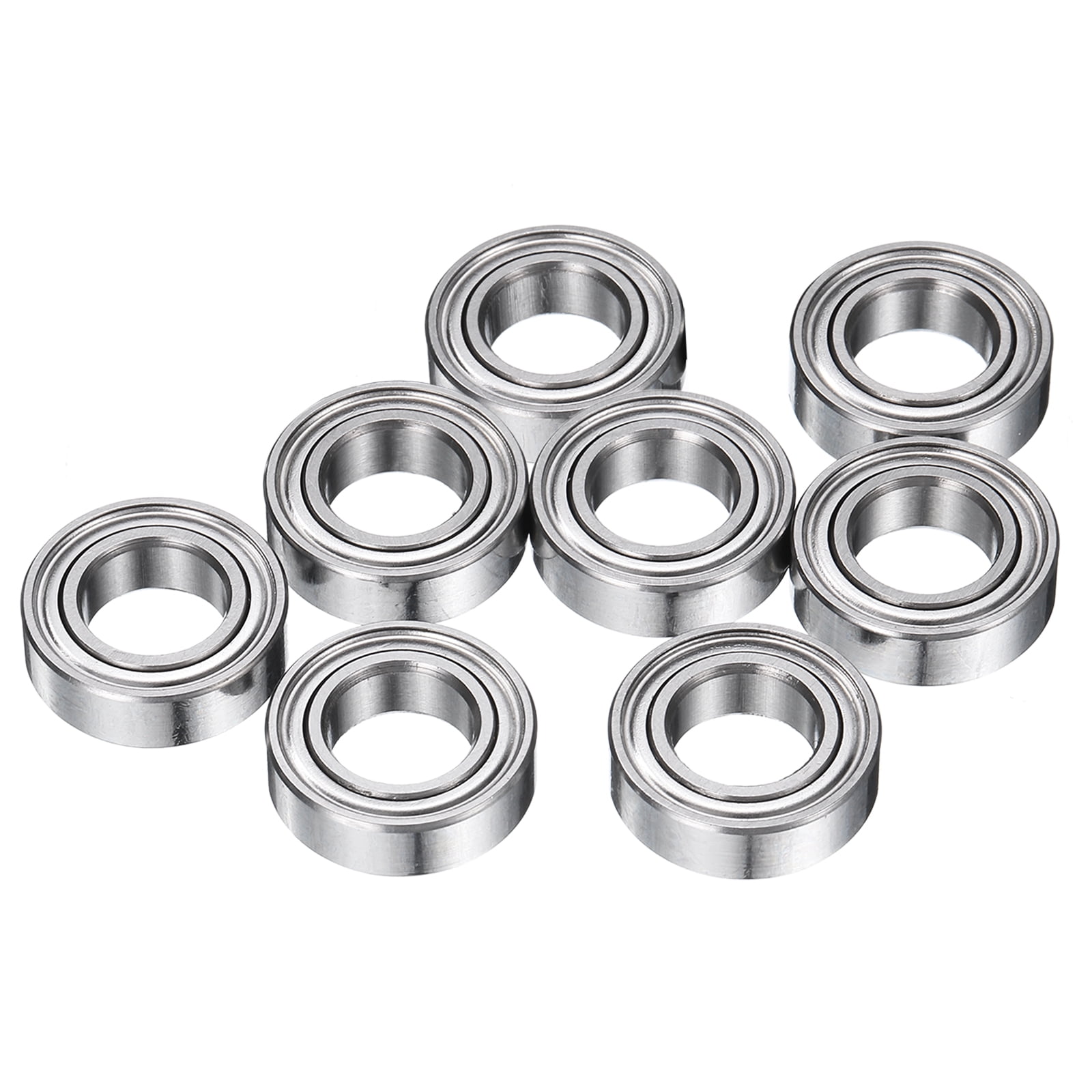 8Pcs MR137ZZ Small Bearing, 7mm ID 13mm OD 4mm Width Double Shielded ...