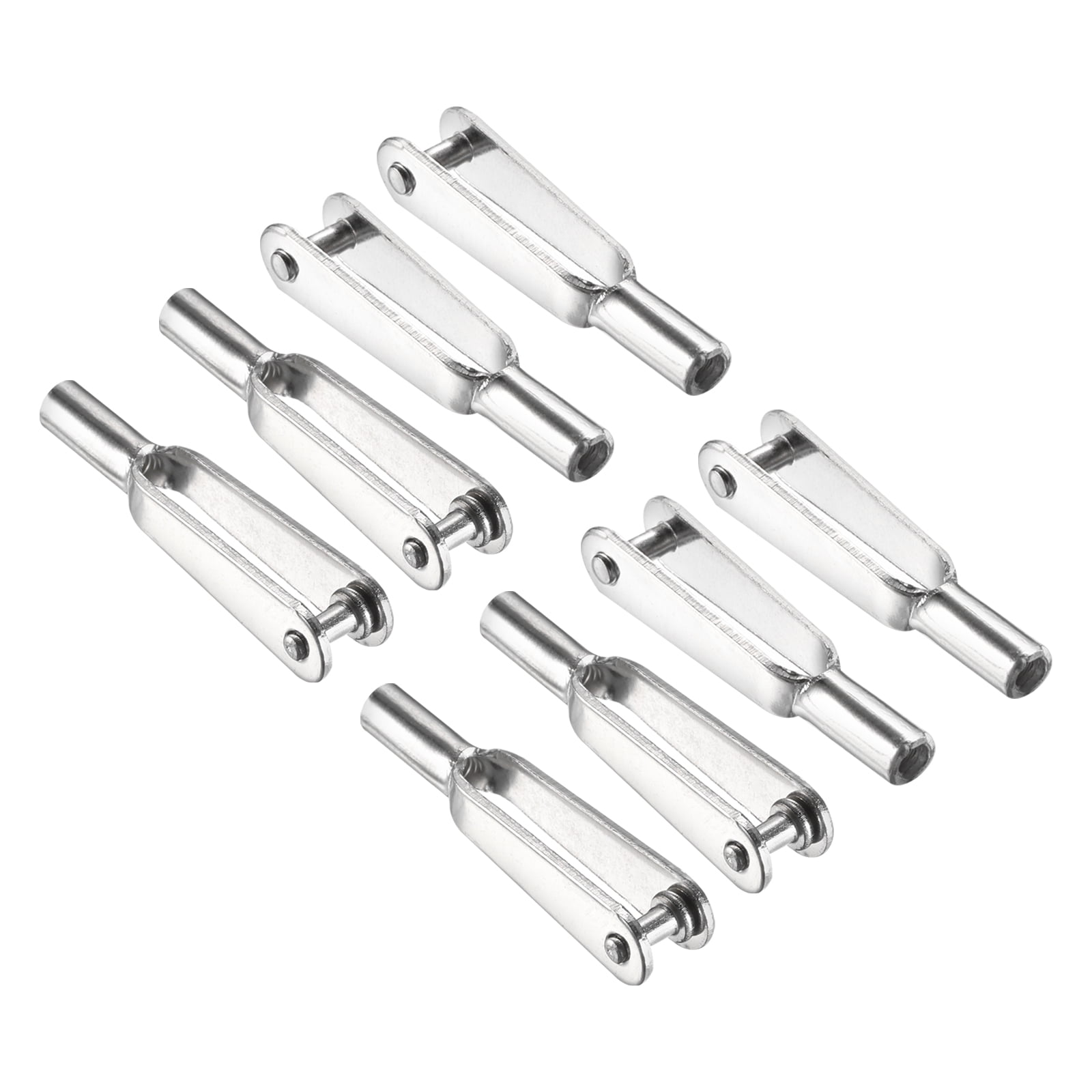 8Pcs Metal Clevis Quick Link M2 Thread Steel Clevis Self Locking Clip ...