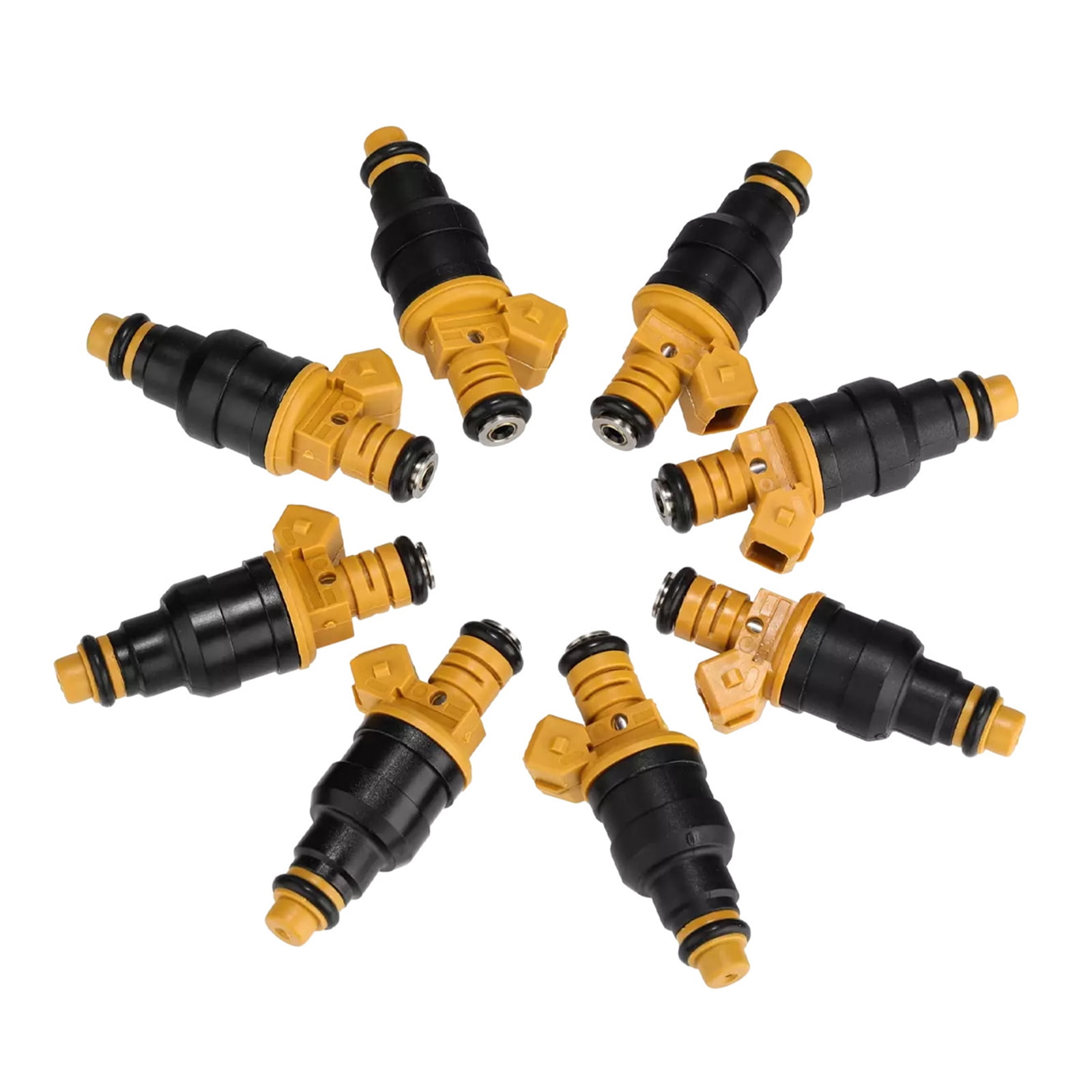 8Pcs Metal & Composite Plastic Fuel Injectors for Ford F150 F250 F350 4 ...
