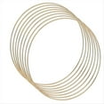 8Pcs Metal Floral Hoops Wreath 12 Inch Catcher Macrame Rings for ...