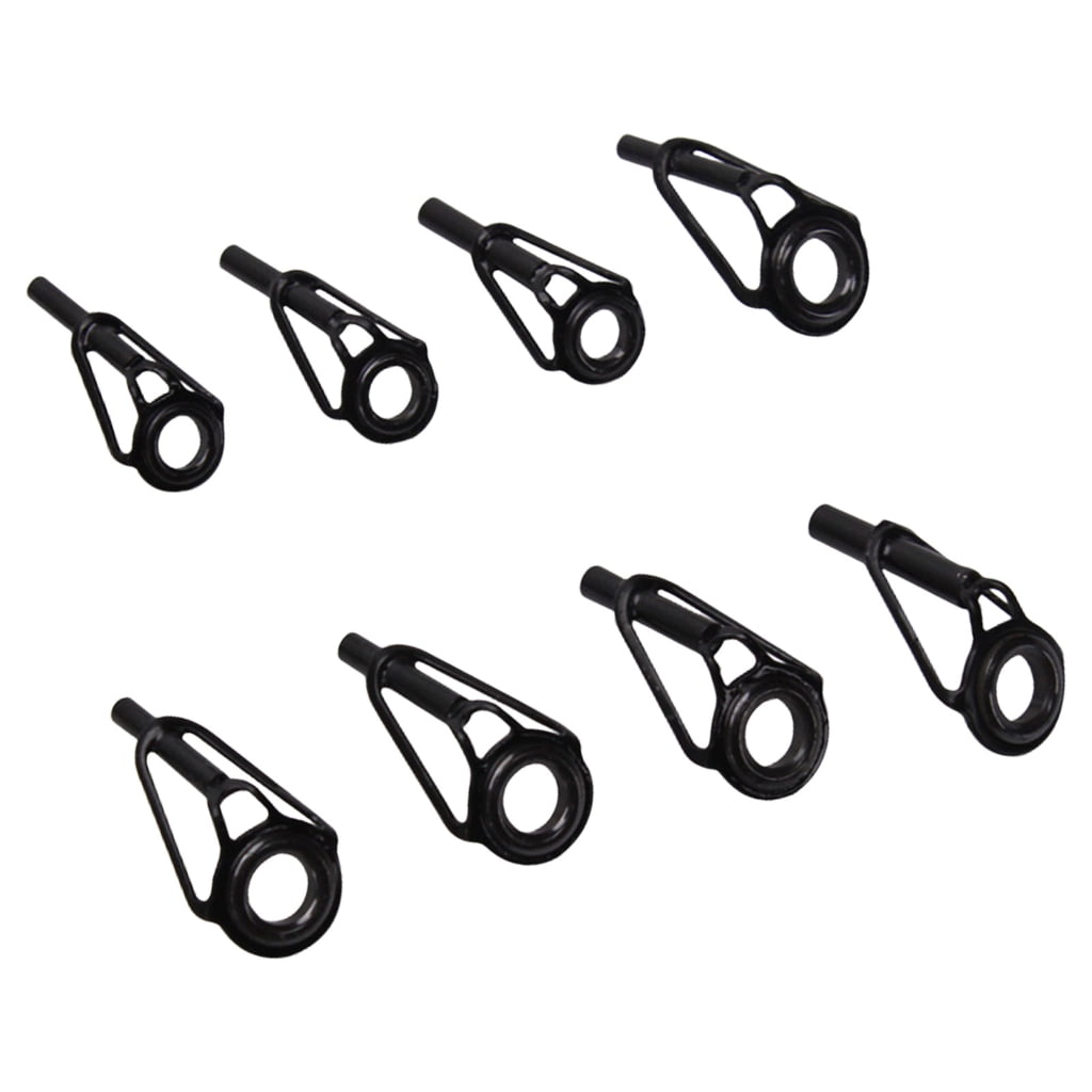 8Pcs Mixed Size Fishing Rod Eye Guides Set 6mm 8mm Outer Diameter ...