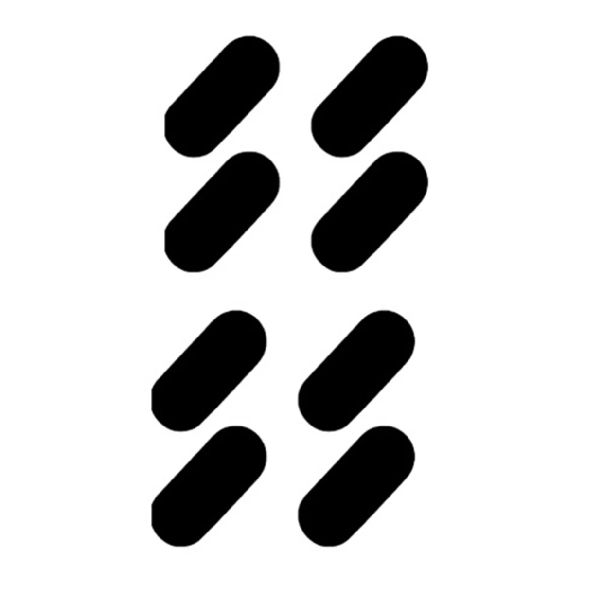 8Pcs Mouse Feet Sticker For Logitech Mx Anywhere 3 Wireless Bluetooth ...