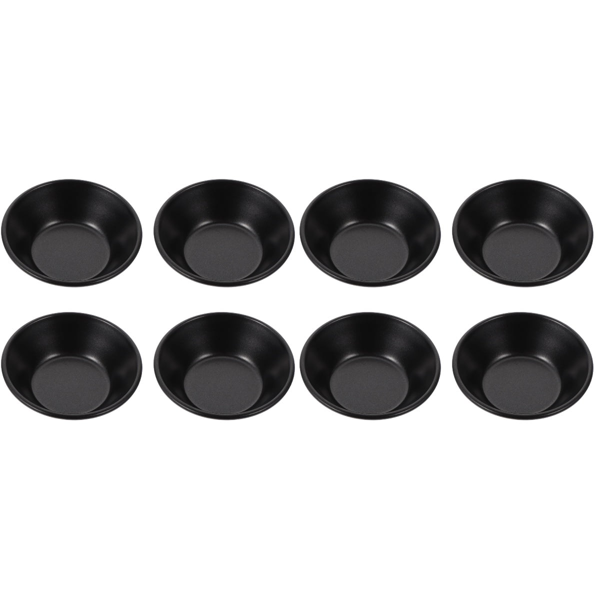 8-Piece Non-Stick Mini Pie Pans Set, 5-Inch Round Deep Baking Dishes ...