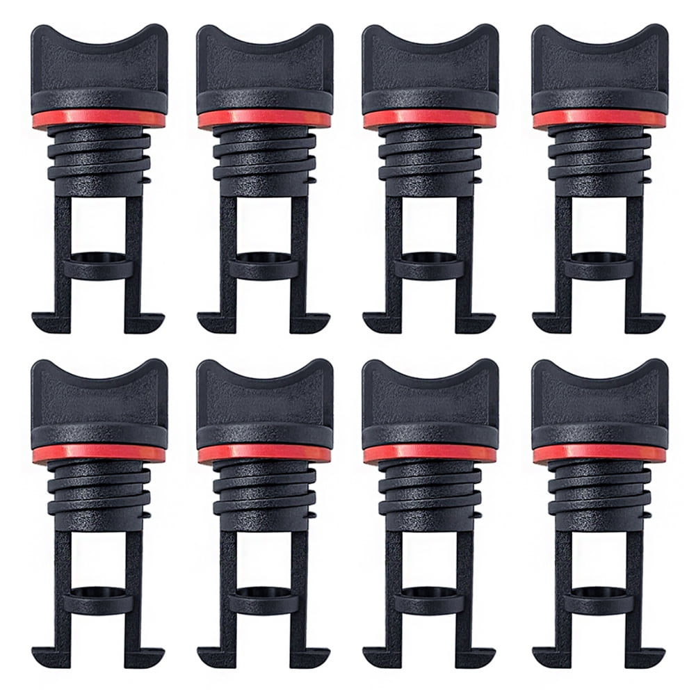 8Pcs Nylon Kayak Drain Plugs with Orange Rubber Ring 3/4Inch 19mm ...