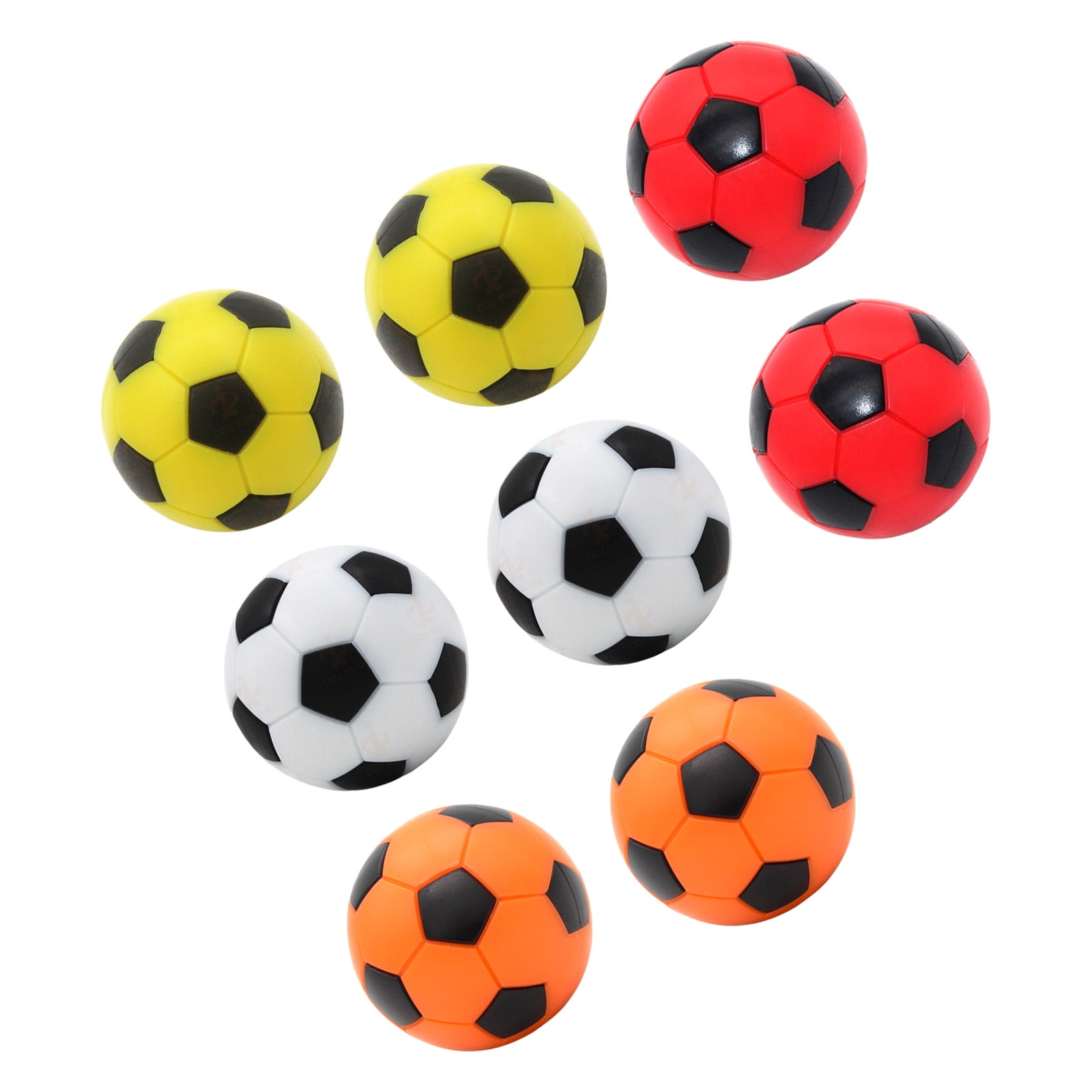 8Pcs Official Table Soccer Balls 36mm Foosballs Table Balls for Home ...