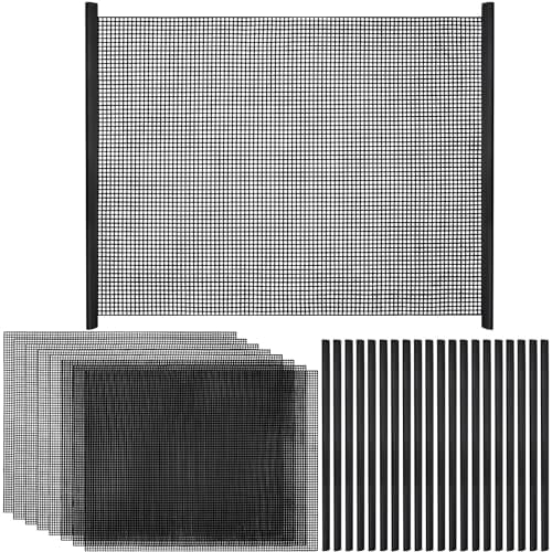 8Pcs Plastic Mesh Canvas Sheets Embroidery Aquarium Fish Tank Divider ...