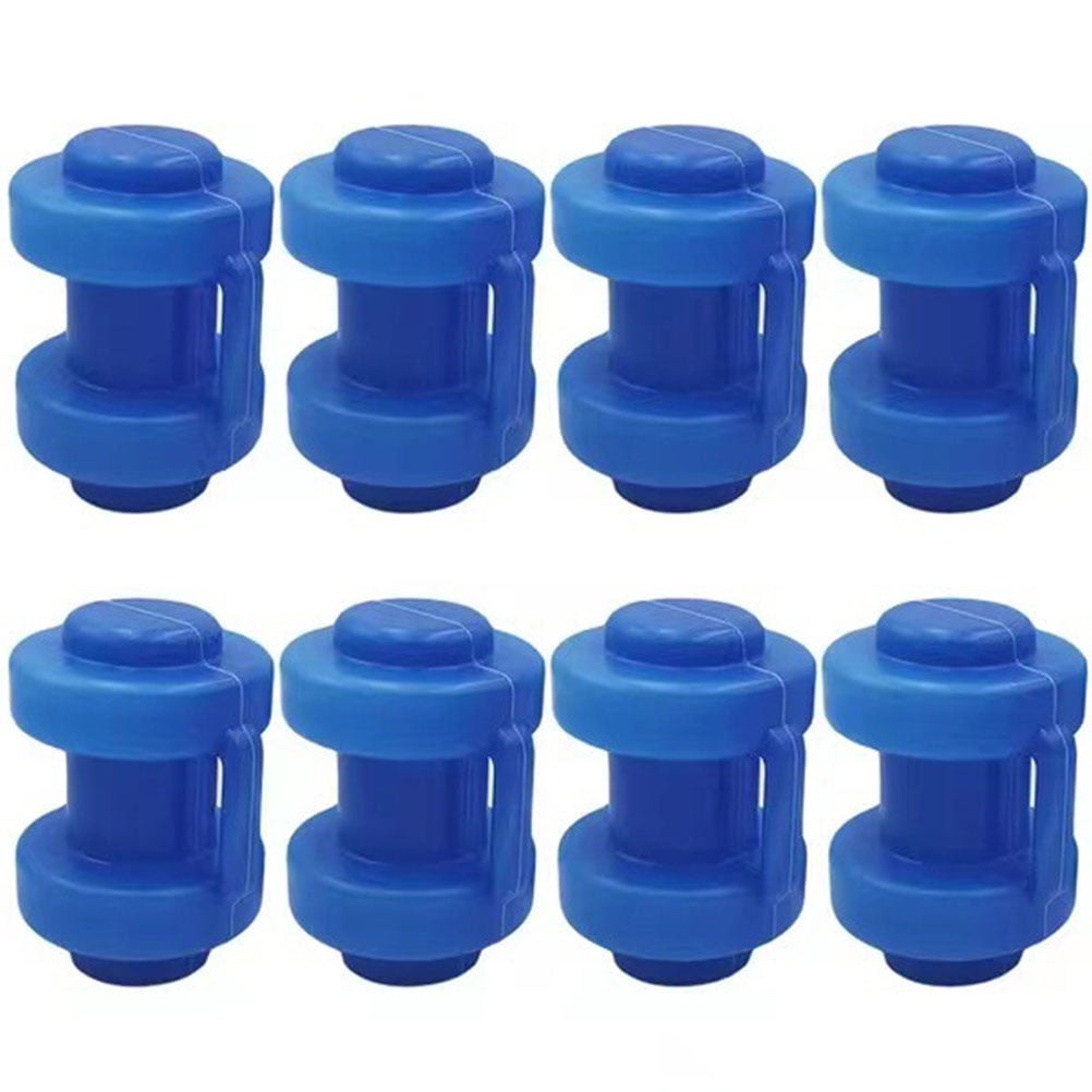 8Pcs Plastic Trampoline Pole End Caps Trampoline Pole Replacement Parts ...