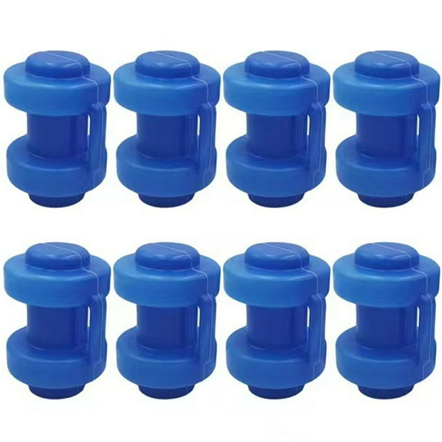 8Pcs Plastic Trampoline Pole End Caps Trampoline Pole Replacement Parts ...