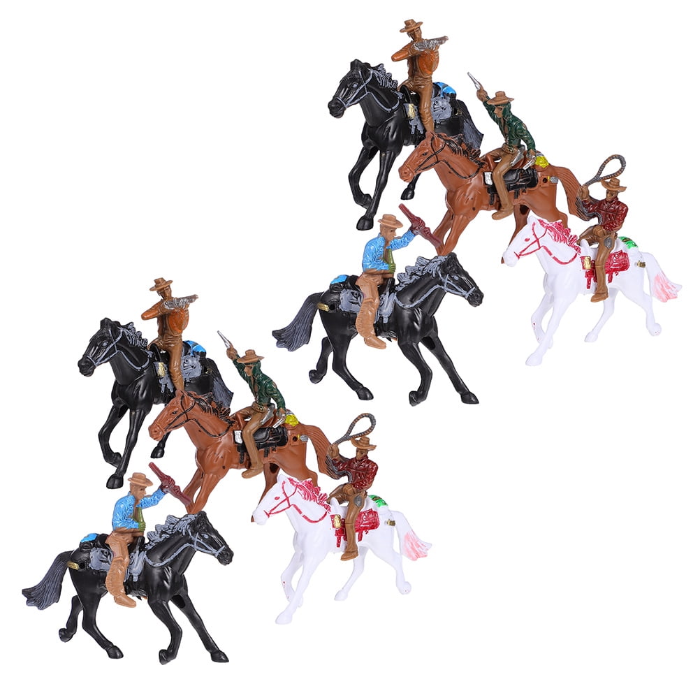 Raindrops Western Cowboy Toy Suite with Plastic Material for Home Use ...