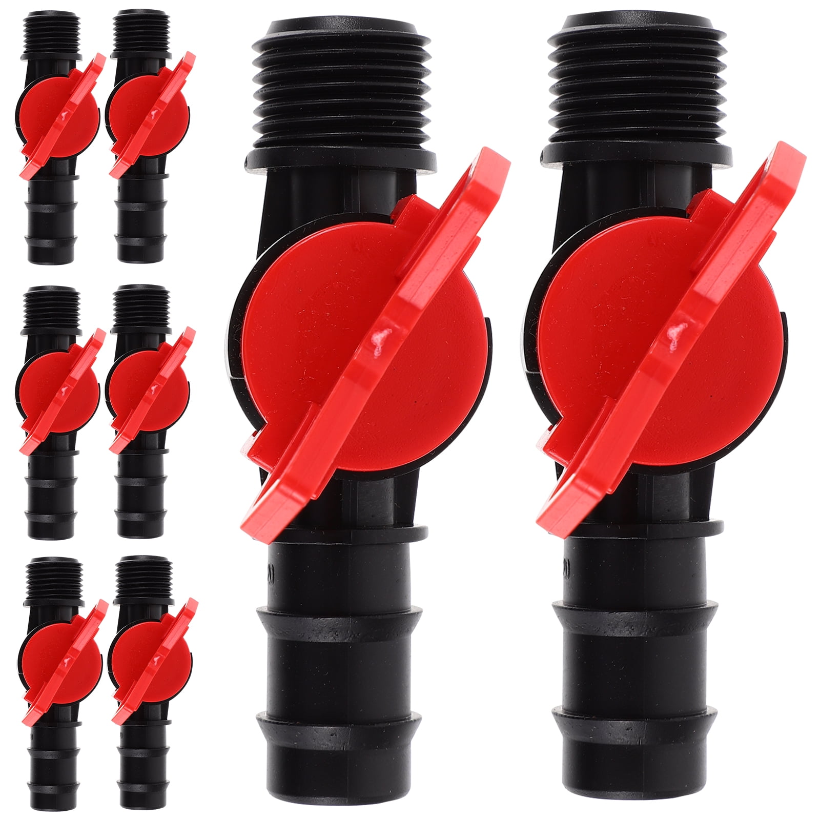8Pcs Pool Water Valves Irrigation System Valves Plastic Valves Yard ...