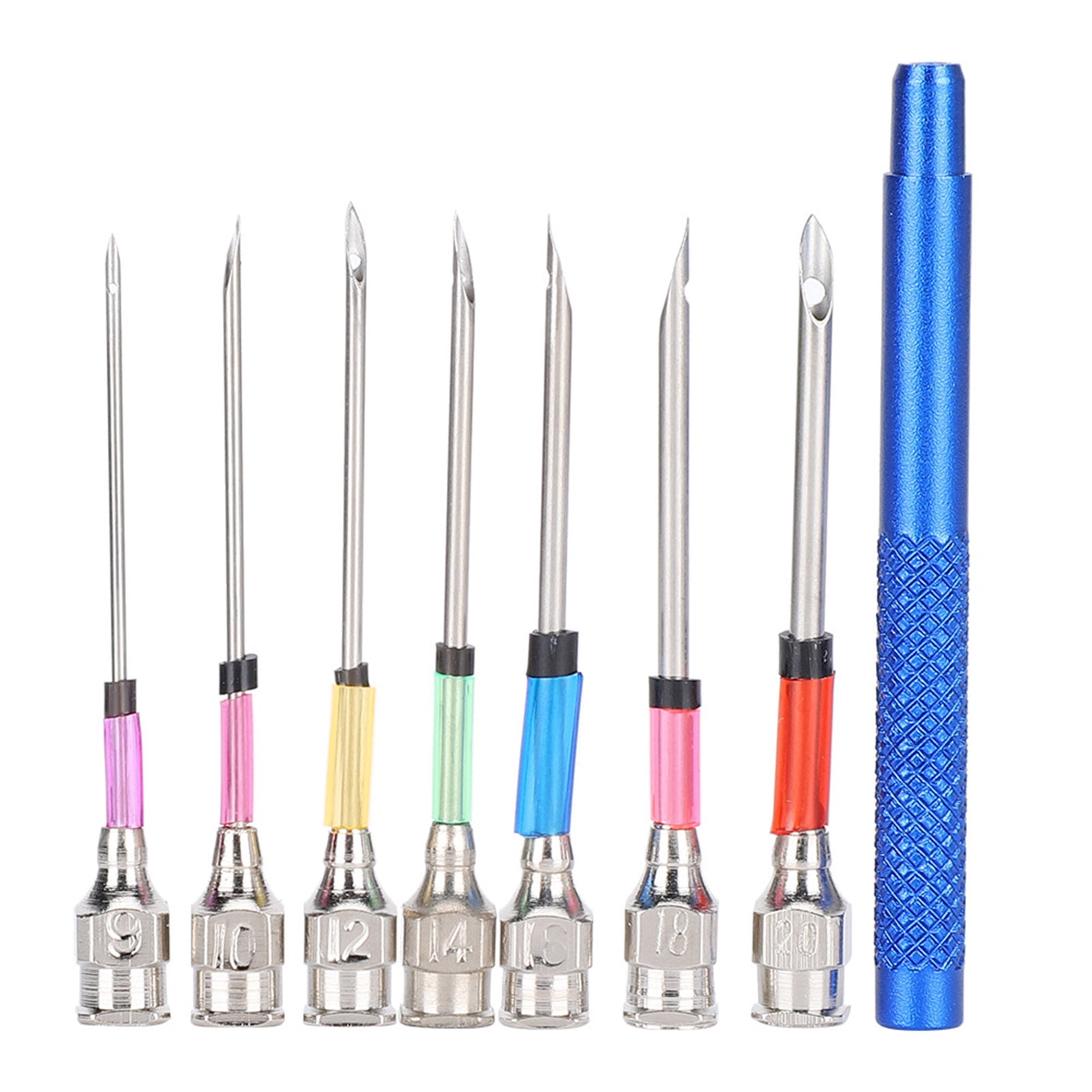 8Pcs Punch Needle Tool, Steel Embroidery Stitching Needles Sewing ...