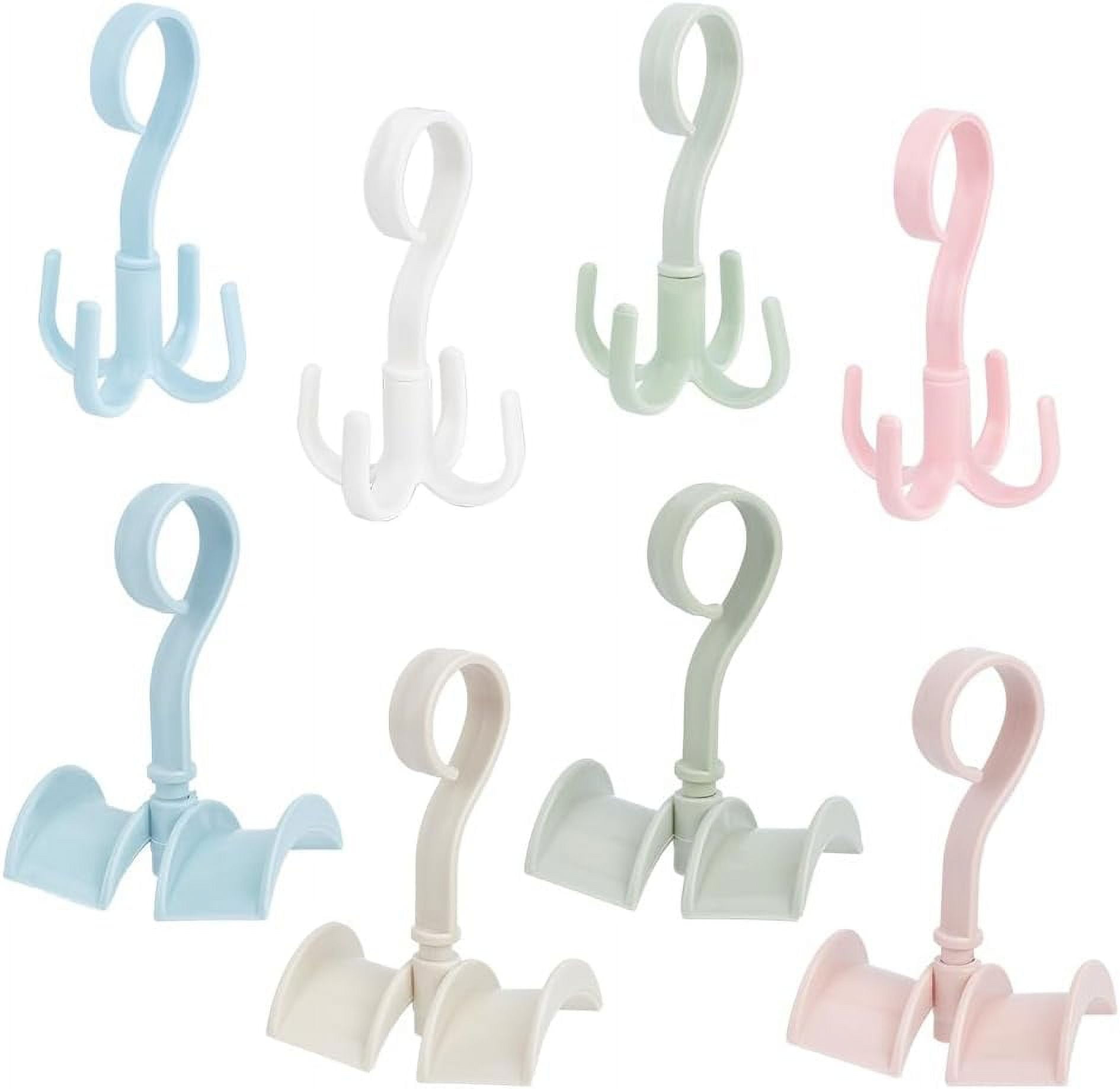 8Pcs Purse Handbag Organizer Rotating Handbag Hanger Rotatable Multi ...