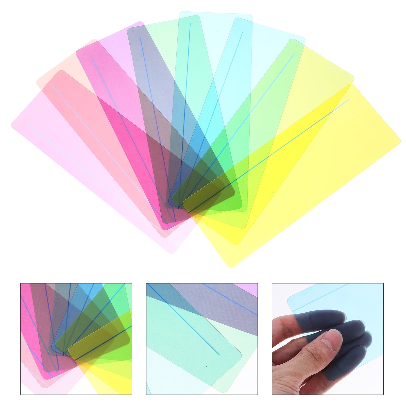 8Pcs Reading Guide Strips for Kids Guided Reading Strips Reading Strip ...
