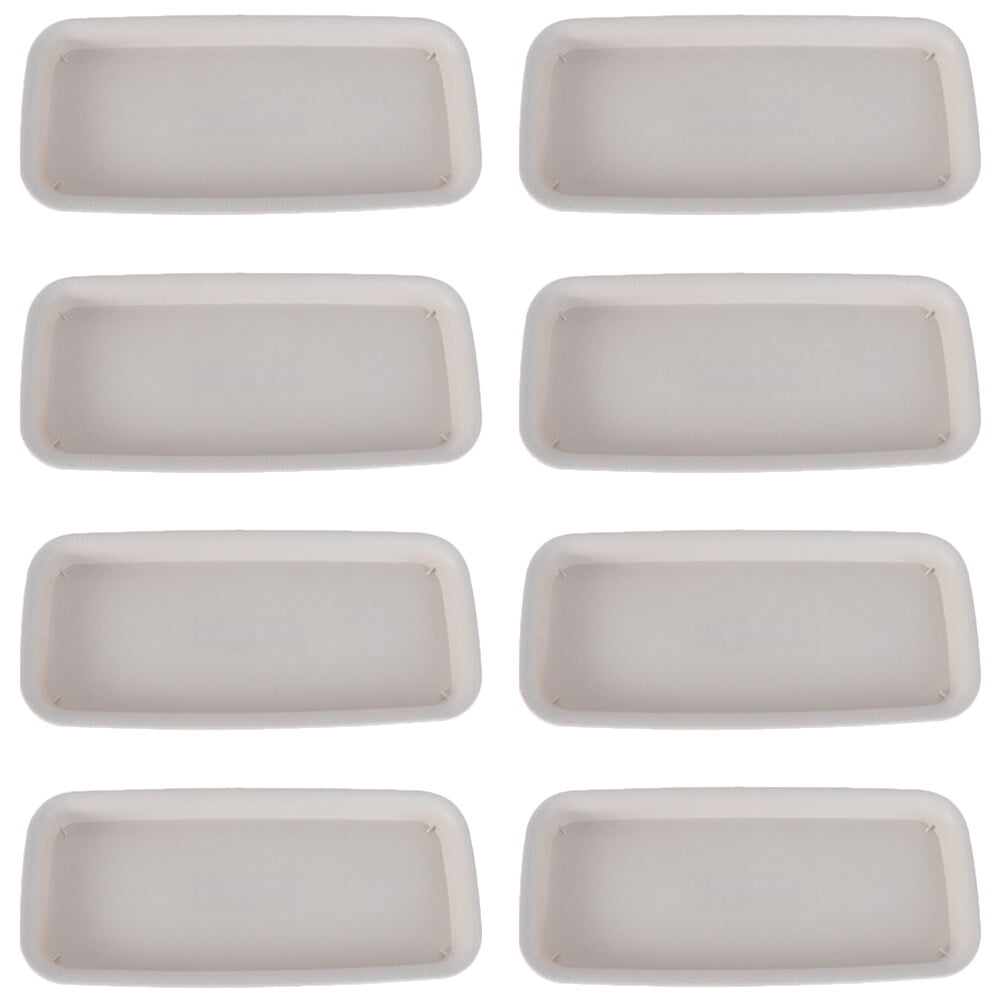 8Pcs Rectangular Planter Tray Plastic Flower Pot Tray Large Flower Pot ...