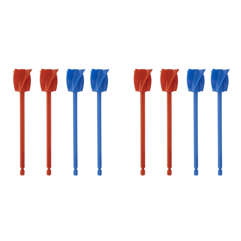 8Pcs Resin Mixer Paddles, Epoxy Mixer Attachment for Powerful Mixing ...