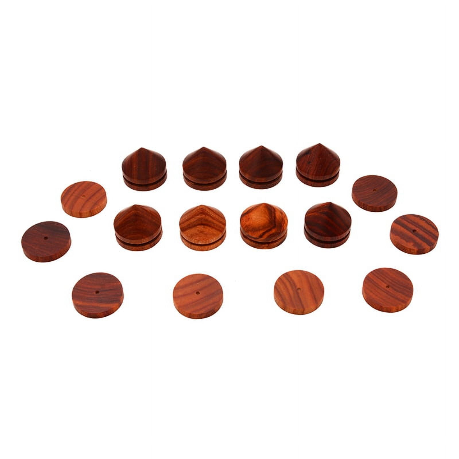 8Pcs Rosewood Speaker Shock Spikes Isolation Cone Stand Feet with HiFi ...