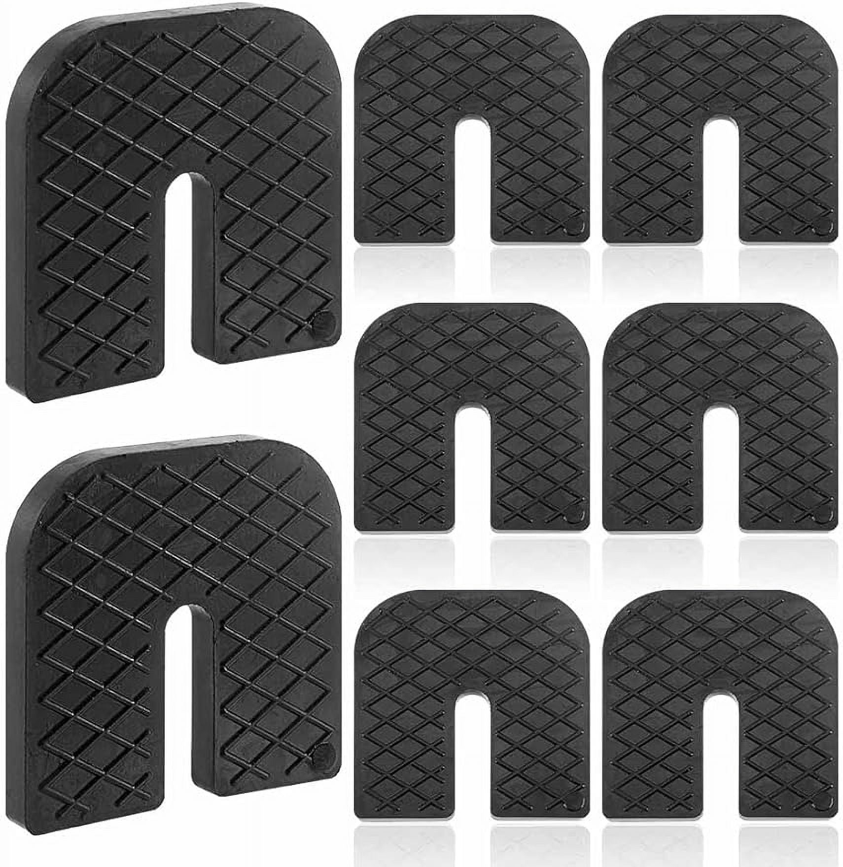 8Pcs Rubber Isolator Pad Anti Vibration Noise Sound Isolation Pads ...