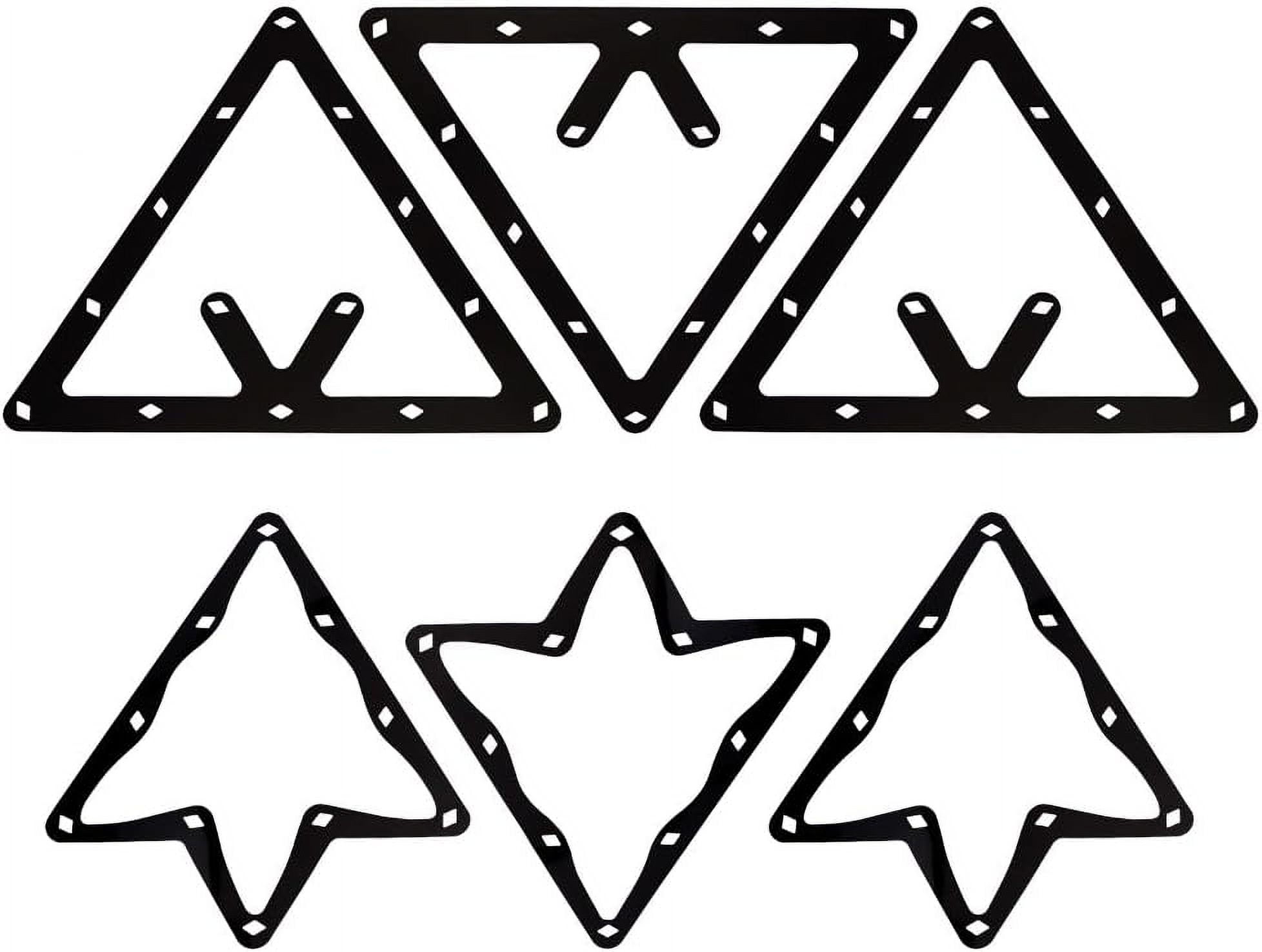 8Pcs/Set Magic Ball Rack Pool Ball Rack Magic Rack Sheet Billiards Ball ...