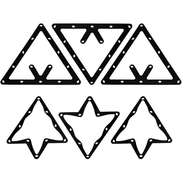 8Pcs/Set Magic Ball Rack Pool Ball Rack Magic Rack Sheet Billiards Ball ...