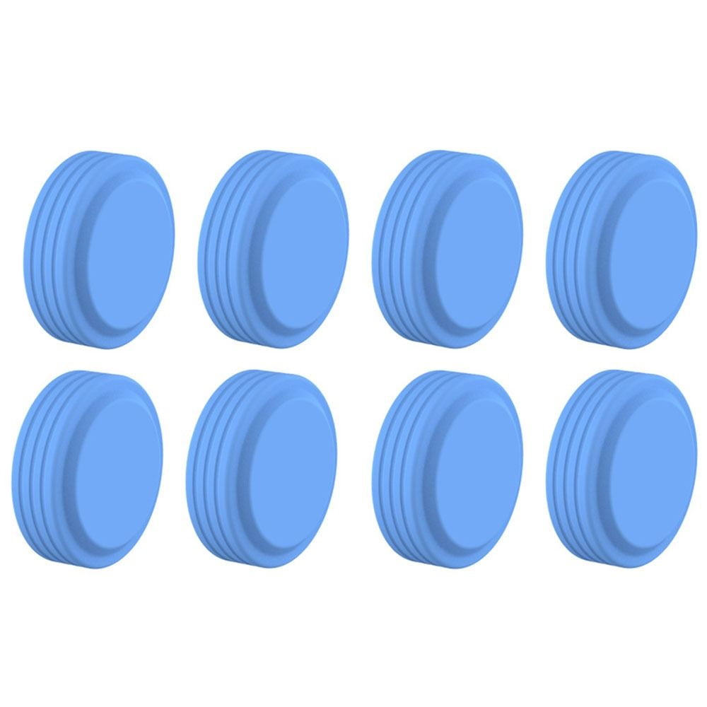 8Pcs/Set Portable Travel Silicone Anti-slip Reduce Wheel Wear Shock ...