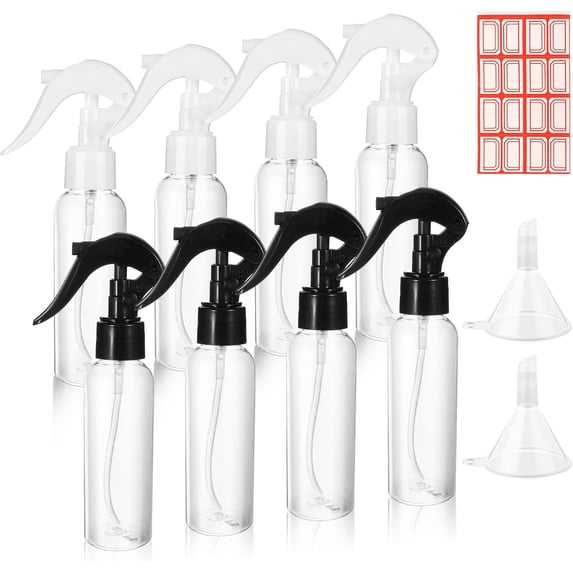 8Pcs Small Spray Bottles, No Leak And Clog Mister Spray Bottle, 3.5oz ...