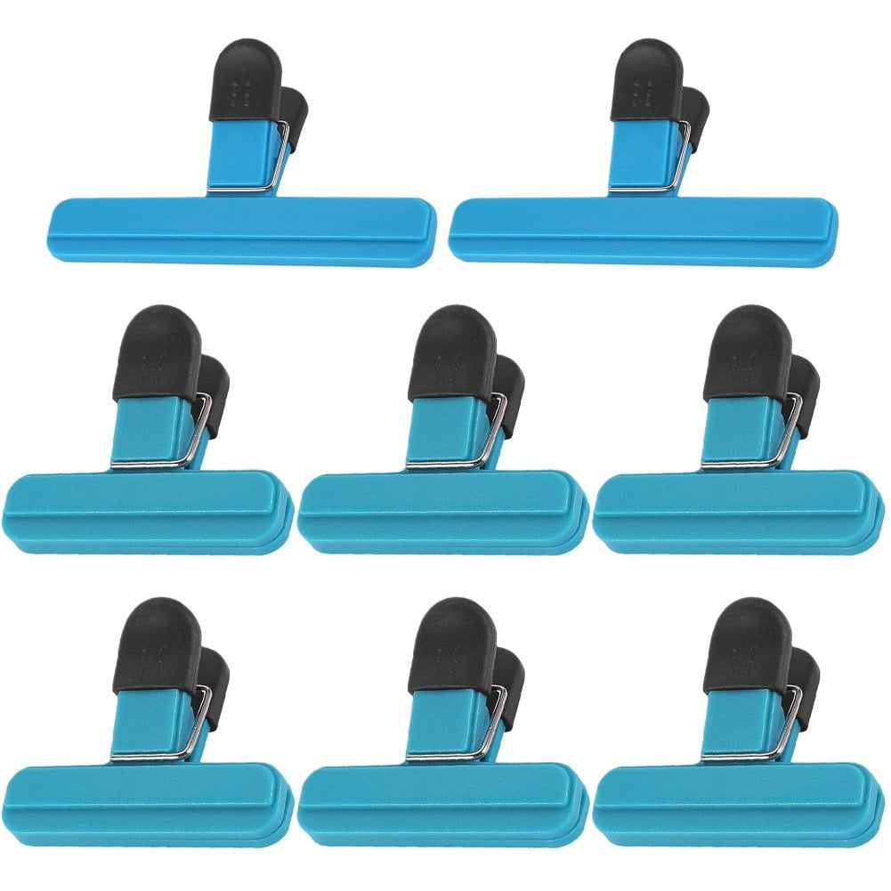 8Pcs Snack Sealing Plastic Clips Portable Storage Food Sealer Clamp ...