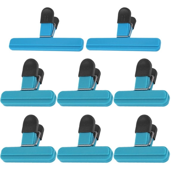 8Pcs Snack Sealing Plastic Clips Portable Storage Food Sealer Clamp ...