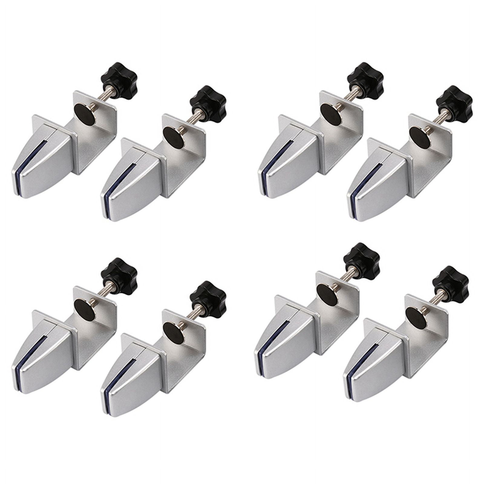 8Pcs Sneeze Guard Clamp Bracket Desk Partition Clamp for 1/8Inch to ...
