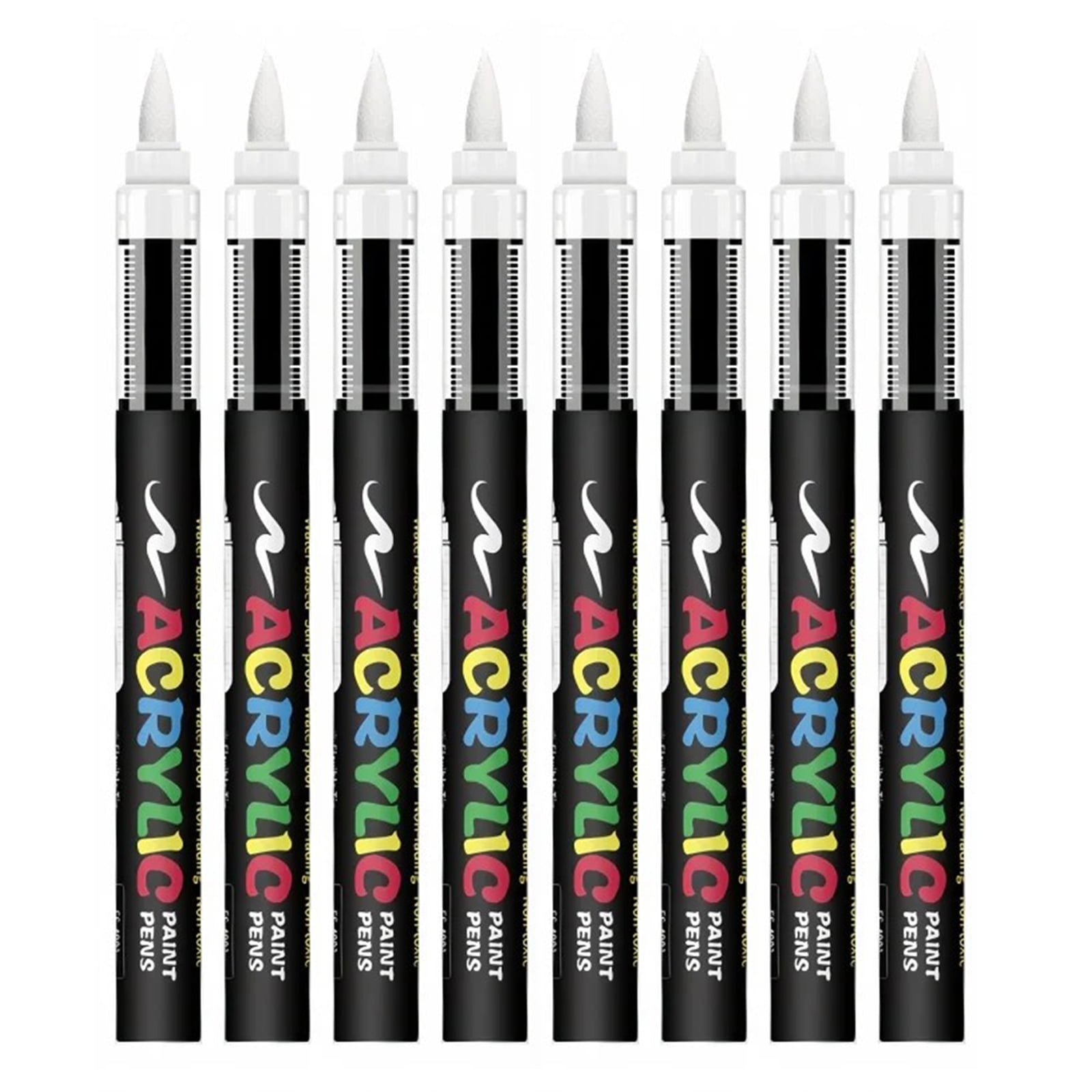 8Pcs Soft Tip Watercolor Markers Flexible Brush Pens Art Marker Paint ...