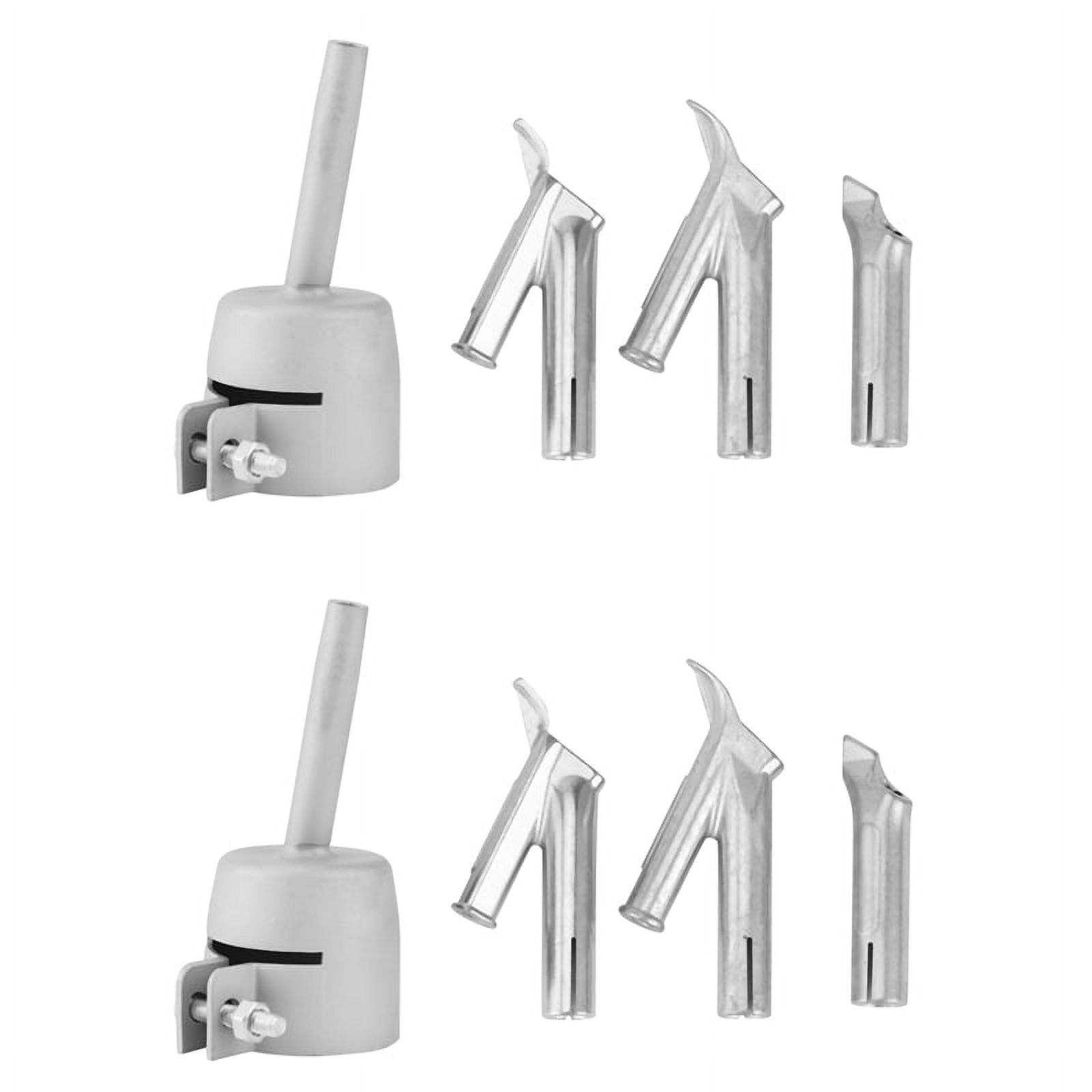 8Pcs Speed Welding Nozzles for Vinyl Pvc Plastic Hot Air Blower Triple ...
