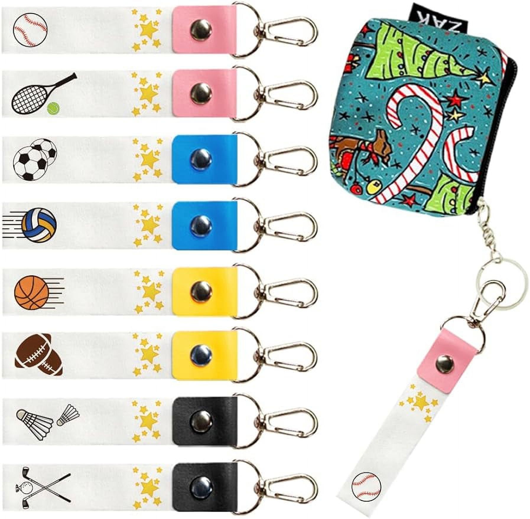 8Pcs Sport Backpack Name Tags Hooks 5.1x0.8 Inch Personalized Name Tags ...
