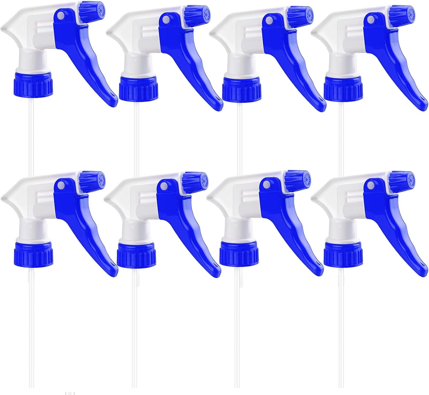 8Pcs Spray Bottle Nozzle Replacement,Blue Heavy Duty Mister Head Part ...