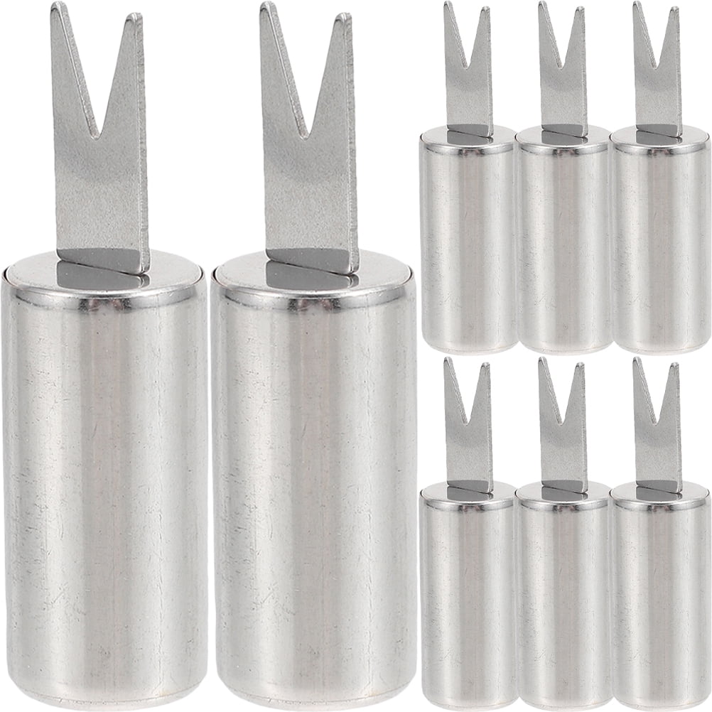 8Pcs Stainless Steel Corn Skewers Multi-function Corn Forks ...