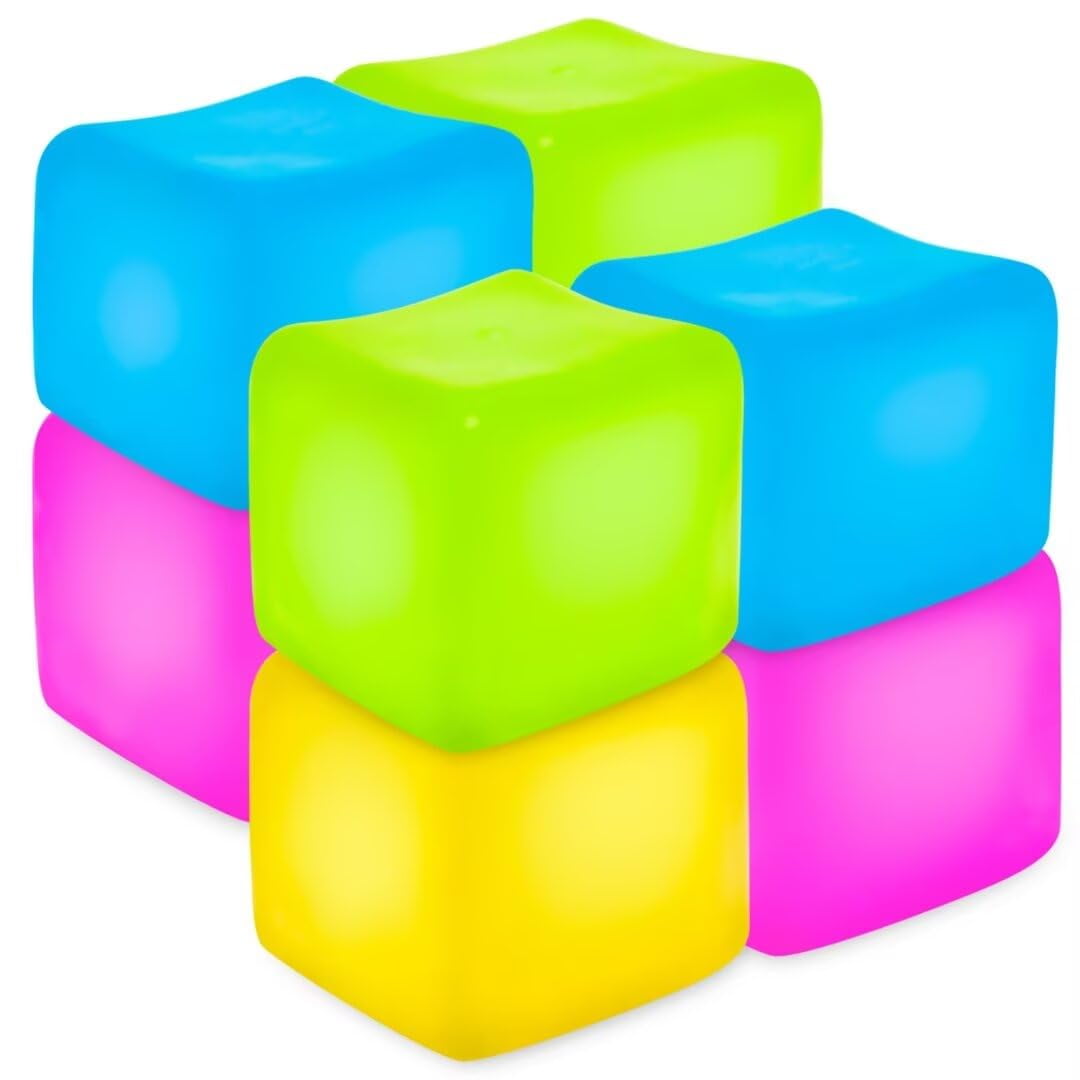 8Pcs Stress Cube Fidget Toys for Party Favors, Squishy Fidget Toys for ...