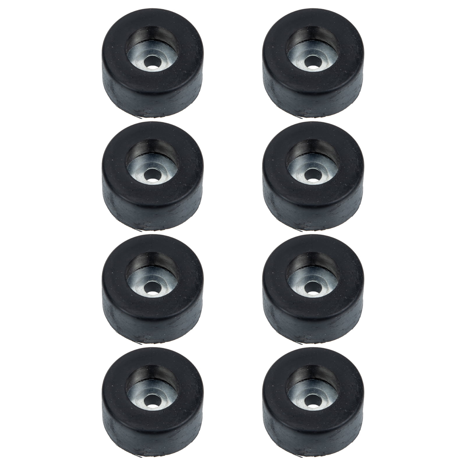 8Pcs Supple Rubber Speaker Spike Pad Rubber Floor Disc Speaker Base ...