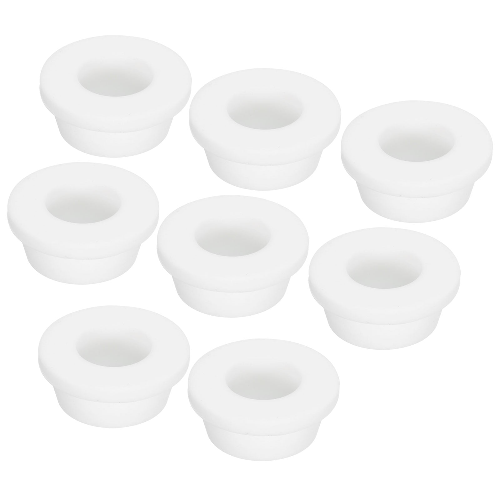 8Pcs T Type Rubber Grommet Mount Dia 26mm ID 16mm Seal Protection ...
