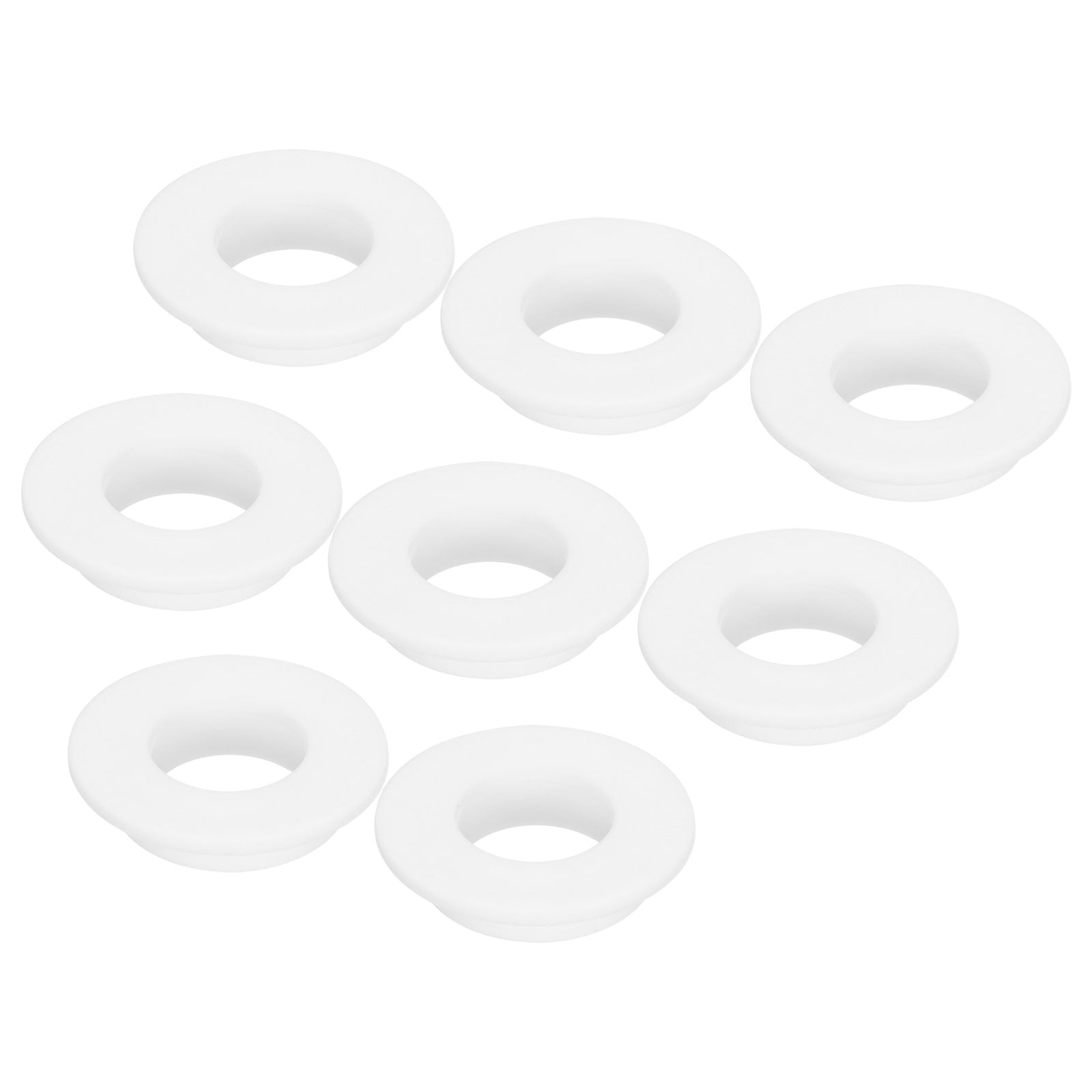 8Pcs T Type Rubber Grommet Mount Dia 30mm ID 20mm Seal Protection ...