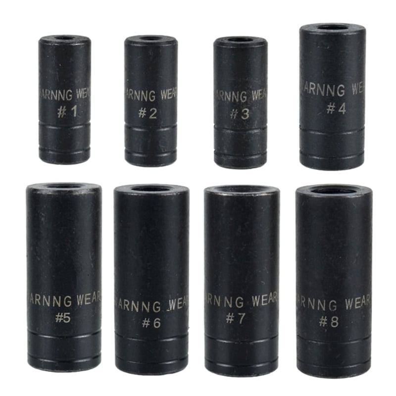 8Pcs Tap Socket Set Deep Impacts Socket Air Pneumatics Socket Wrench ...