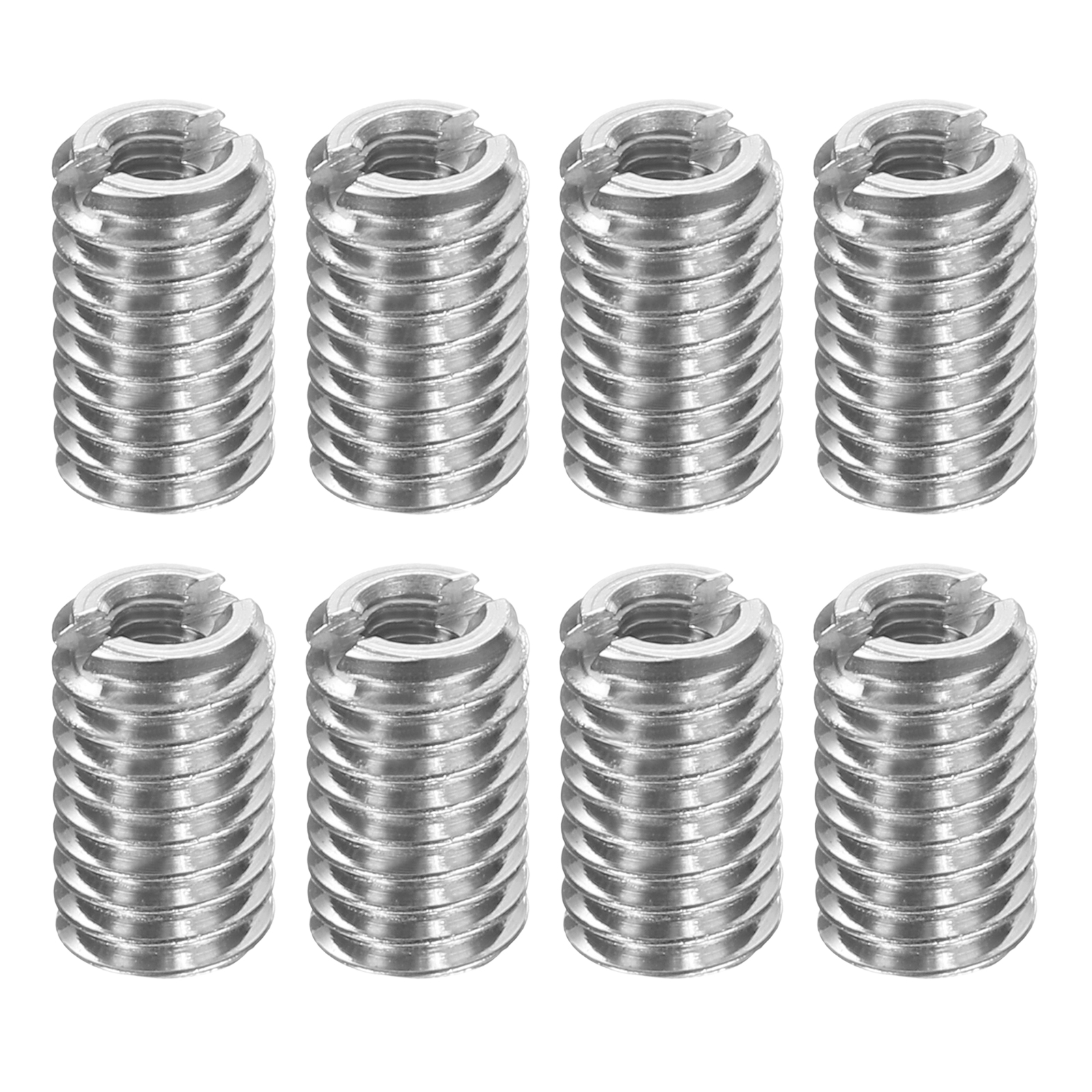 8Pcs Threaded Insert, Stainless Steel M6*1 Male to M3*0.5 Female 10mm ...