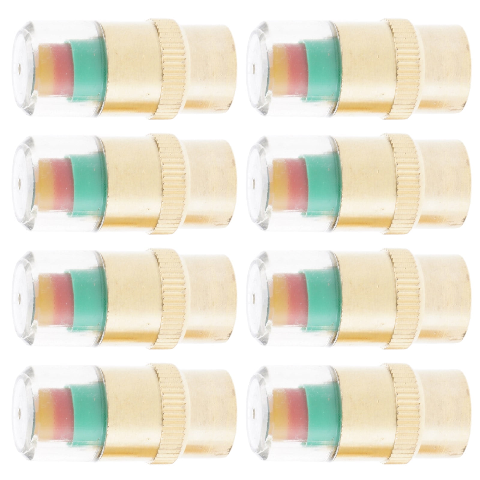 8Pcs Tire Cap Easy Quick Installation for Car Motorcycles Tire Pressure ...