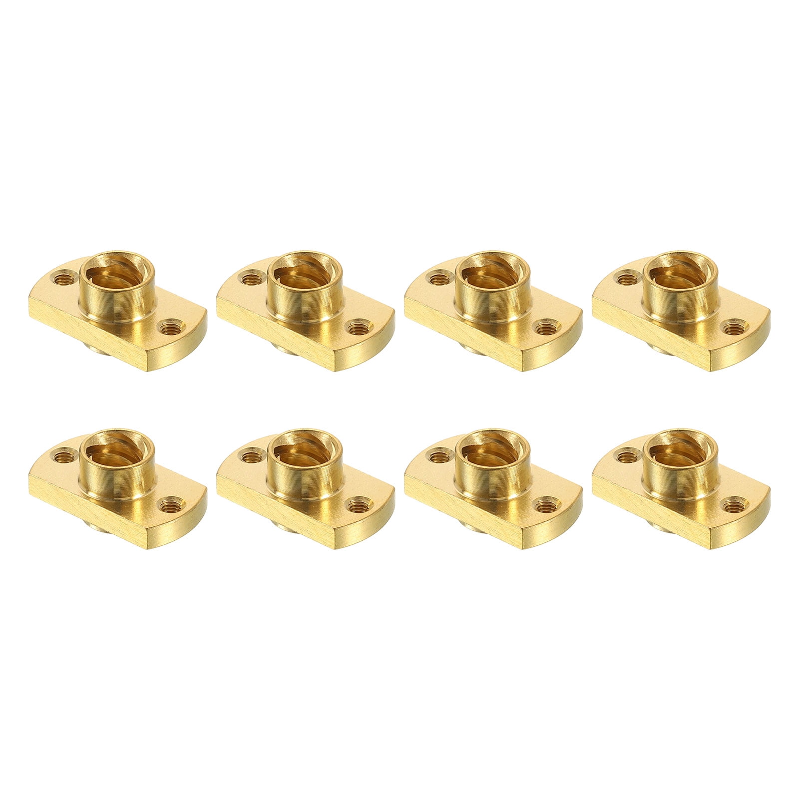 8Pcs Tr8x8 Lead Screw Brass Nut (2mm Pitch, 4 Start, 8mm Lead ...