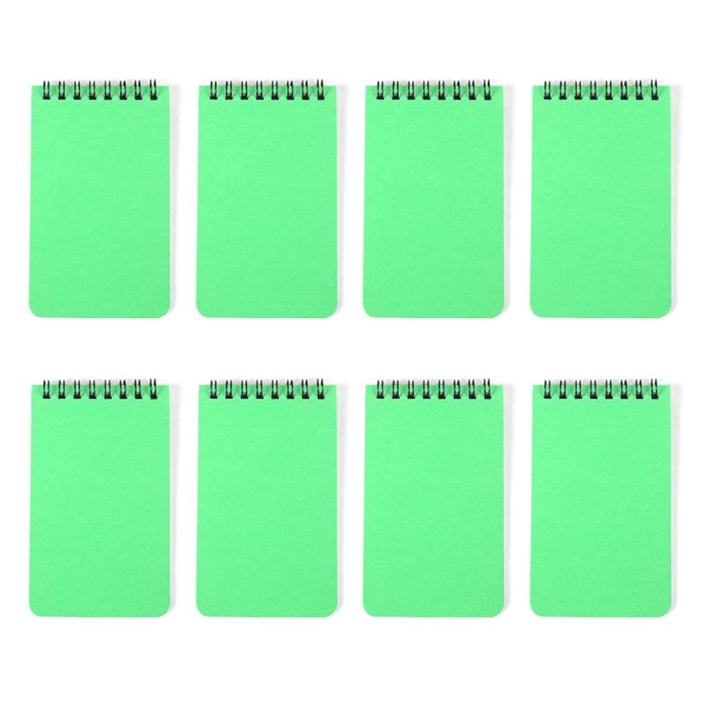 8Pcs Twin Coil Binding Notebook 80 Sheets Unlined 3x4.3Inch Small ...